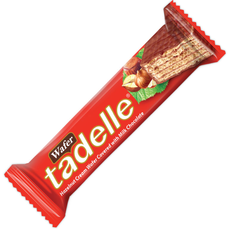 Hazelnut Cream Wafer Covered with Milk Chocolate 35 g - Tadelle